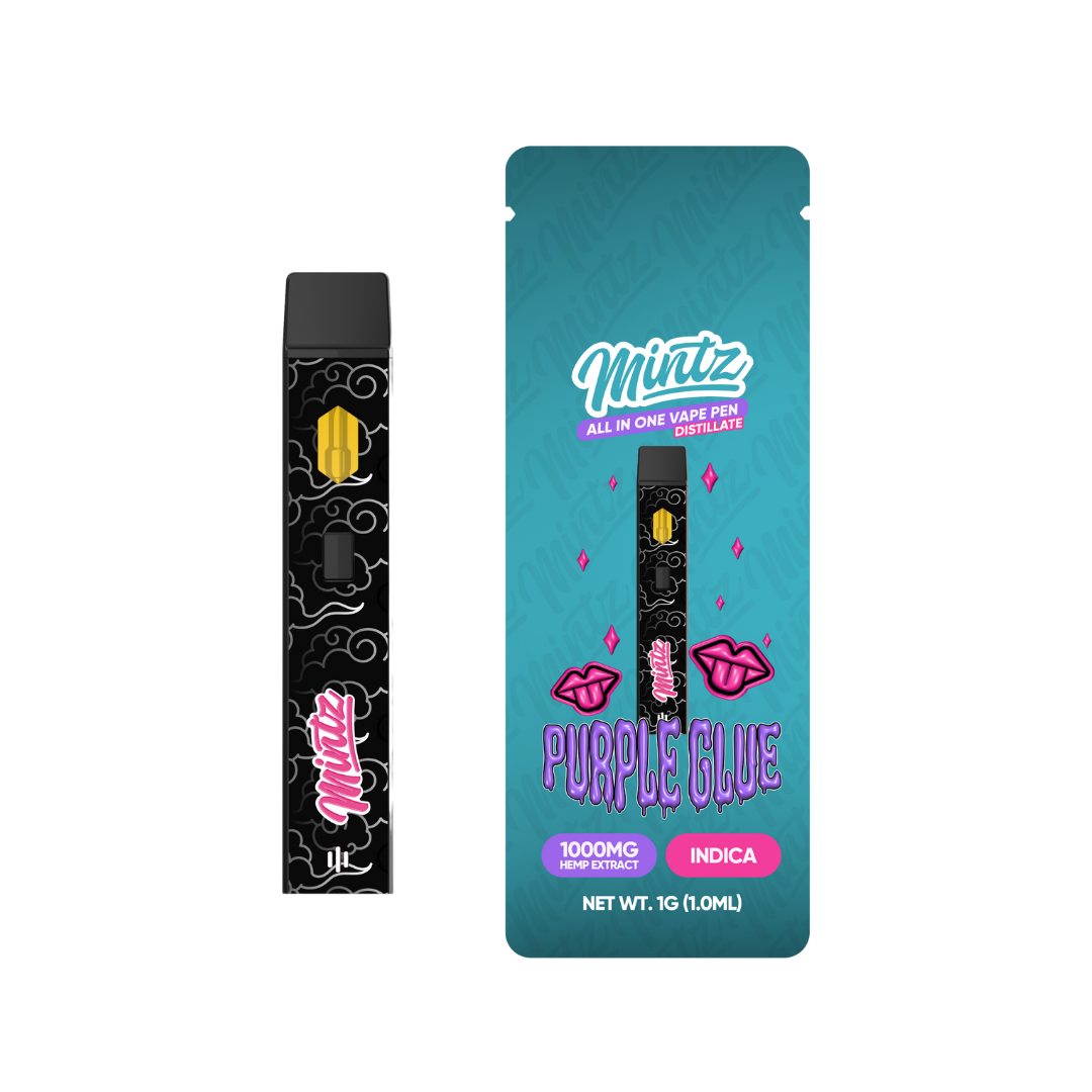 Purple Glue - Indica THC Vape Pen - Buy Online Now - MINTZ™